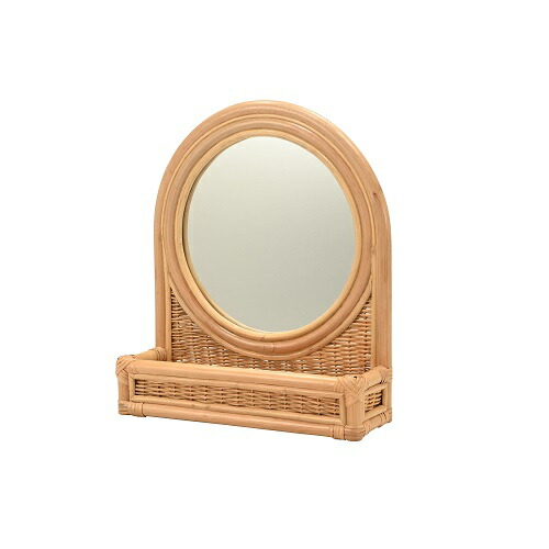 【楽天市場】ラタン ミラー ANYAM 2 WAY MIRROR HIKARI：DCMオンライン