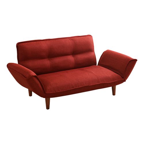 【楽天市場】コンパクトカウチソファ【Thun-トゥーン-】日本製 SH-07-THN--RD---LF2 レッド 2人掛け ホームテイスト ...