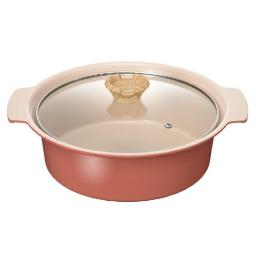 【楽天市場】アルモンデ IH対応卓上鍋 RB-3308 レッド 24cm 和平フレイズ 和平フレイズ キッチン用品 調理用品 鍋 卓上鍋 ガス ...