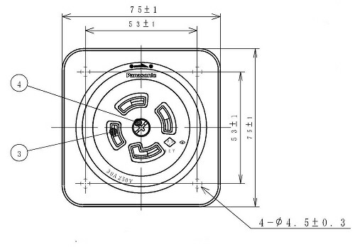 【楽天市場】露出コンセント 接地引掛 WK2430 Panasonic：DCMオンライン