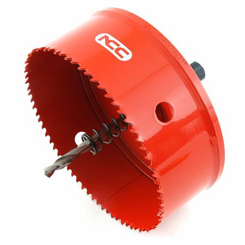 【楽天市場】バイメタルホールソー 120mm HBM-120 φ120mm NCC：DCMオンライン