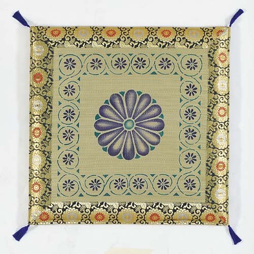 【楽天市場】純国産 友禅捺染 い草御前（仏前）座布団 『正倉院』 約70×70cm 約70×70cm IKEHIKO：DCMオンライン