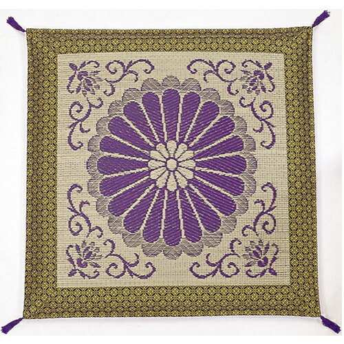 【楽天市場】純国産 袋織 い草御前（仏前）ござ 『三千院』 座布団70×70cm 座布団70×70cm IKEHIKO：DCMオンライン
