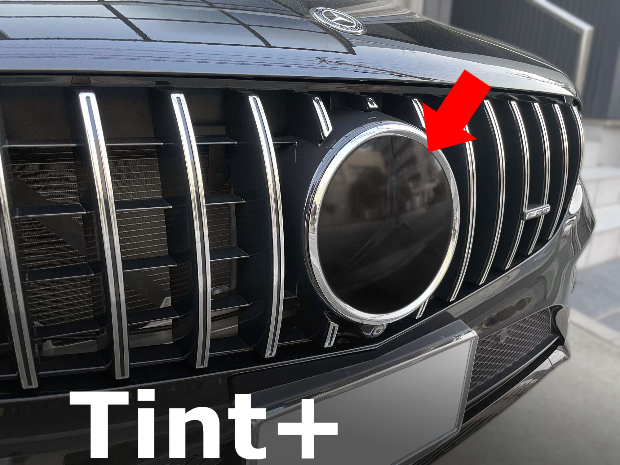 【楽天市場】Tint+ エンブレム スモークフィルム (ブラックスモーク 5％) ベンツ GLCクラス C253 X253 W253：DCP STORE 楽天市場店
