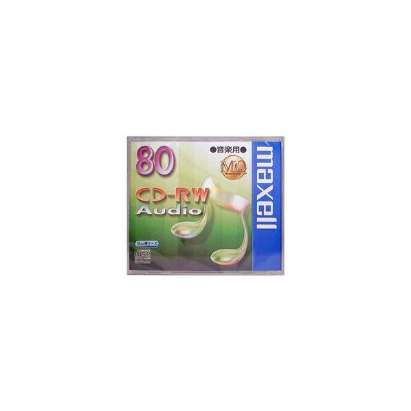 【楽天市場】マクセル 音楽用 CD-RW MQシリーズ CDRWA80MQ.1TP：でんでんショッピング 楽天市場店