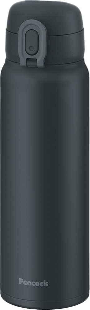 【楽天市場】ピーコック 水筒 600ml 保冷 ワンタッチ マグ ボトル 魔法瓶 チャコールグレー AKT-60(HCH)：でんでんショッピング 楽天市場店
