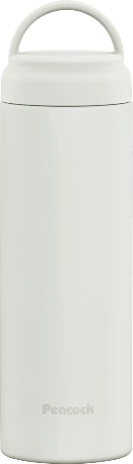 【楽天市場】ピーコック 水筒 ステンレス ボトル スクリューマグボトル (ハンドル付き) 保温 保冷 480ml ホワイト AKZ-48(W)：でんでんショッピング 楽天市場店