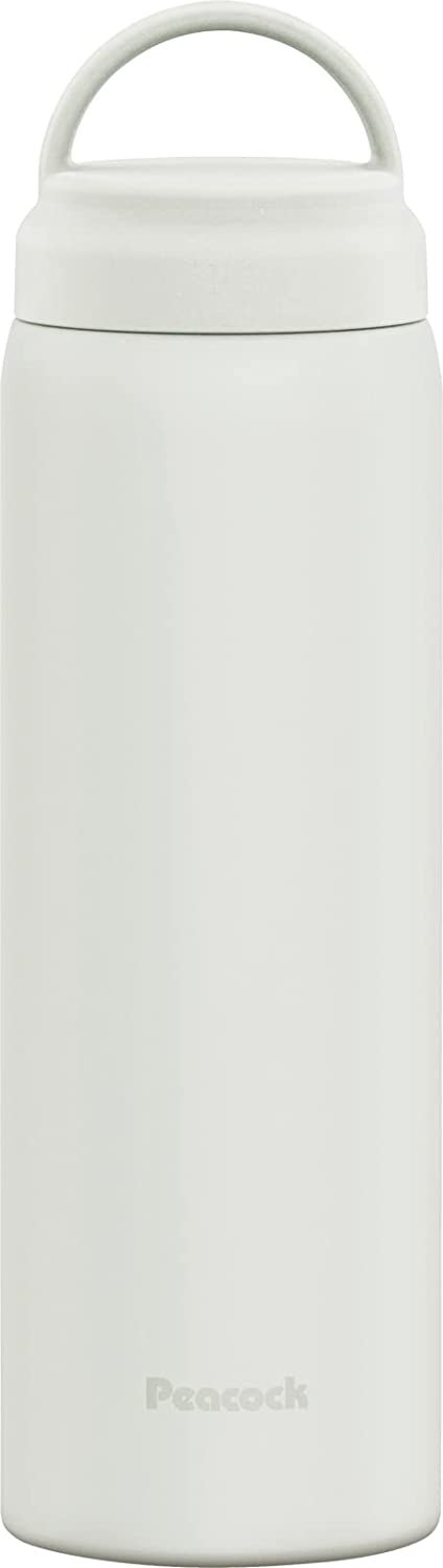 【楽天市場】ピーコック 水筒 ステンレス ボトル スクリューマグボトル (ハンドル付き) 保温 保冷 600ml ホワイト AKZ-60(W)：でんでんショッピング 楽天市場店