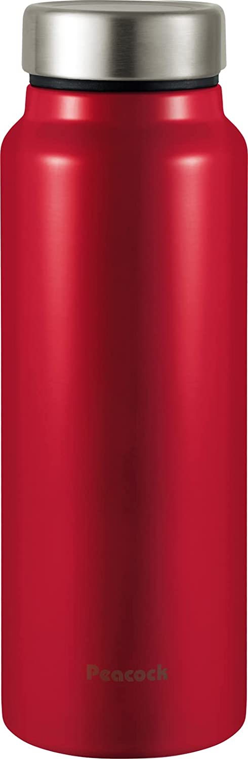【楽天市場】ピーコック 水筒 ステンレス ボトル スクリューマグボトル (軽量タイプ) 保温 保冷 600ml レッド AKY-60(R)：でんでんショッピング 楽天市場店