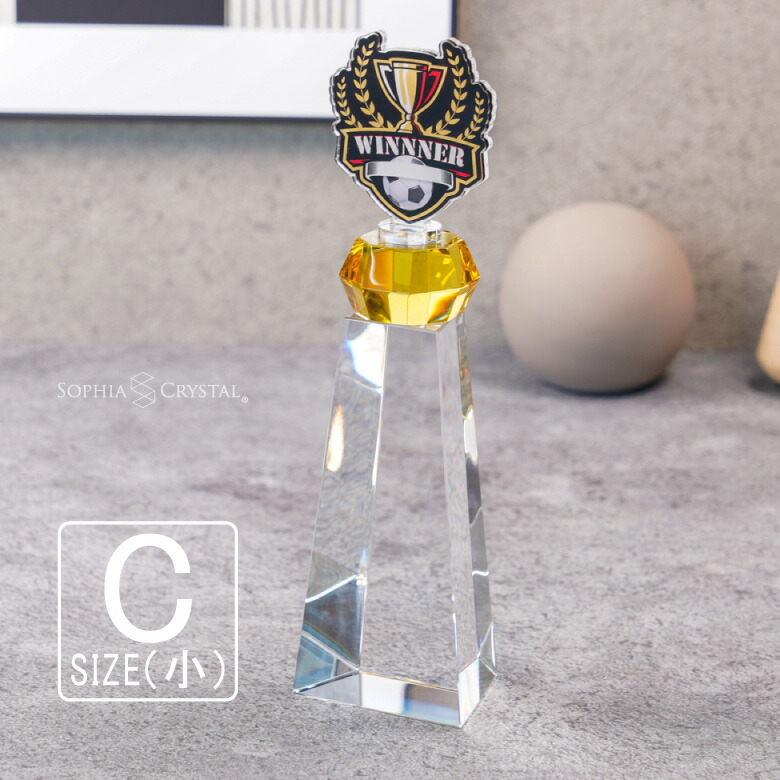 【楽天市場】プレミアム アクリル トロフィー ART-2C(小) 名入れ 記念品 表彰状 退職記念 周年記念 創立記念 ゴルフコンペ ホール ...