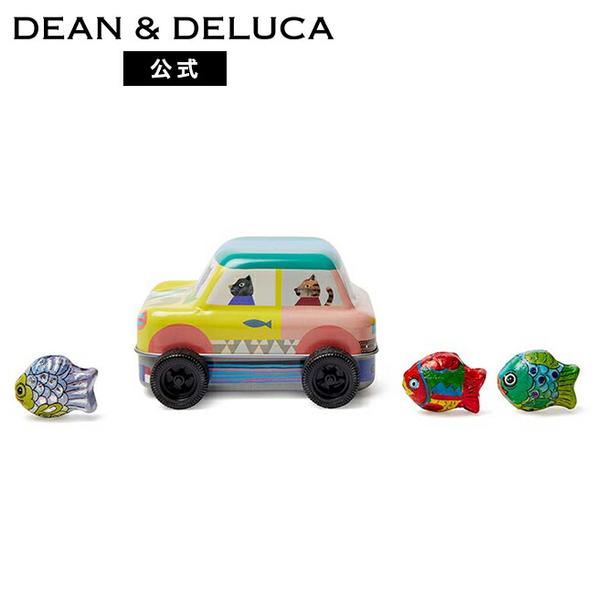 【楽天市場】チョコレートストーリー缶 ねこばっCAR(おさかな)：DEAN ＆ DELUCA 公式