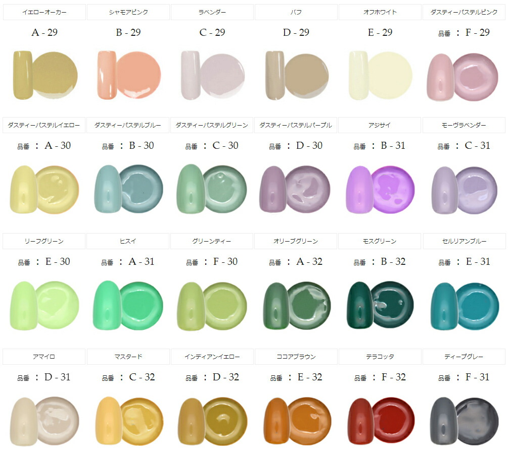 【楽天市場】ジェルネイル カラージェル（irogel）全216色 [カラー品番17-36] ネイル 用品 おうち時間：ネイルタウン／NAILTOWN