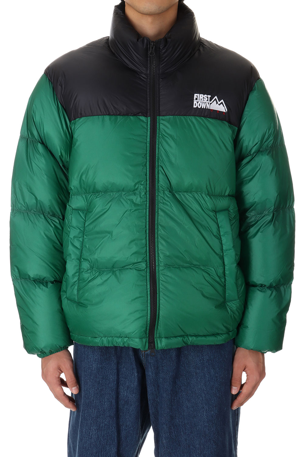 【楽天市場】LIGHT BUBBLE DOWN JKT 10D NYLON TAFFETA -GREEN(F542014) [BP ...