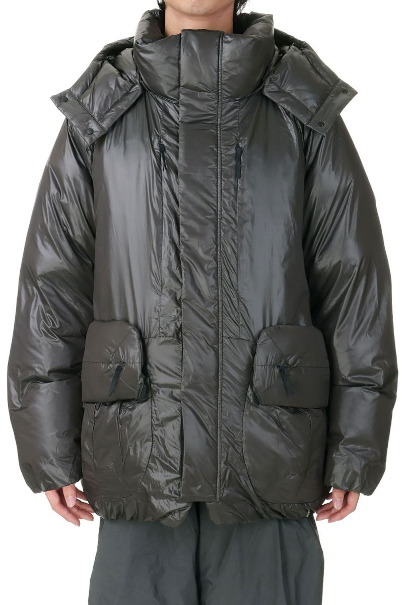 【楽天市場】【40%OFF】Trash bags down jacket (EAM23OT51) -PH9802 OFF BLACK2 ...