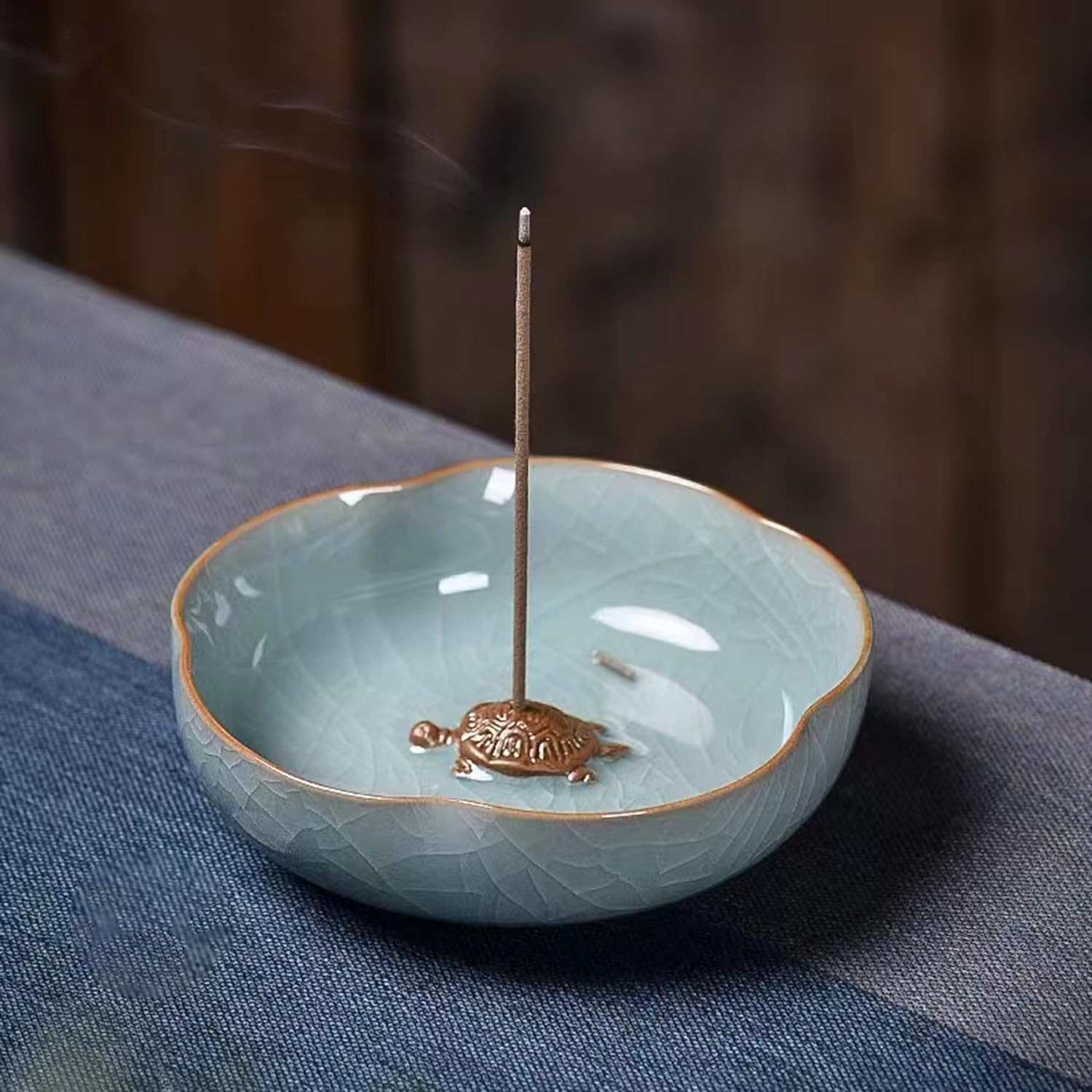 【楽天市場】お香立て 線香立て お香皿 陶器製 お香たて お線香立て お香立て オシャレ インセンスホルダー 線香炉 せんこうたて仏壇用 心を落ち着かせてくれる 癒しグッズ ヨガ 瞑想 ...