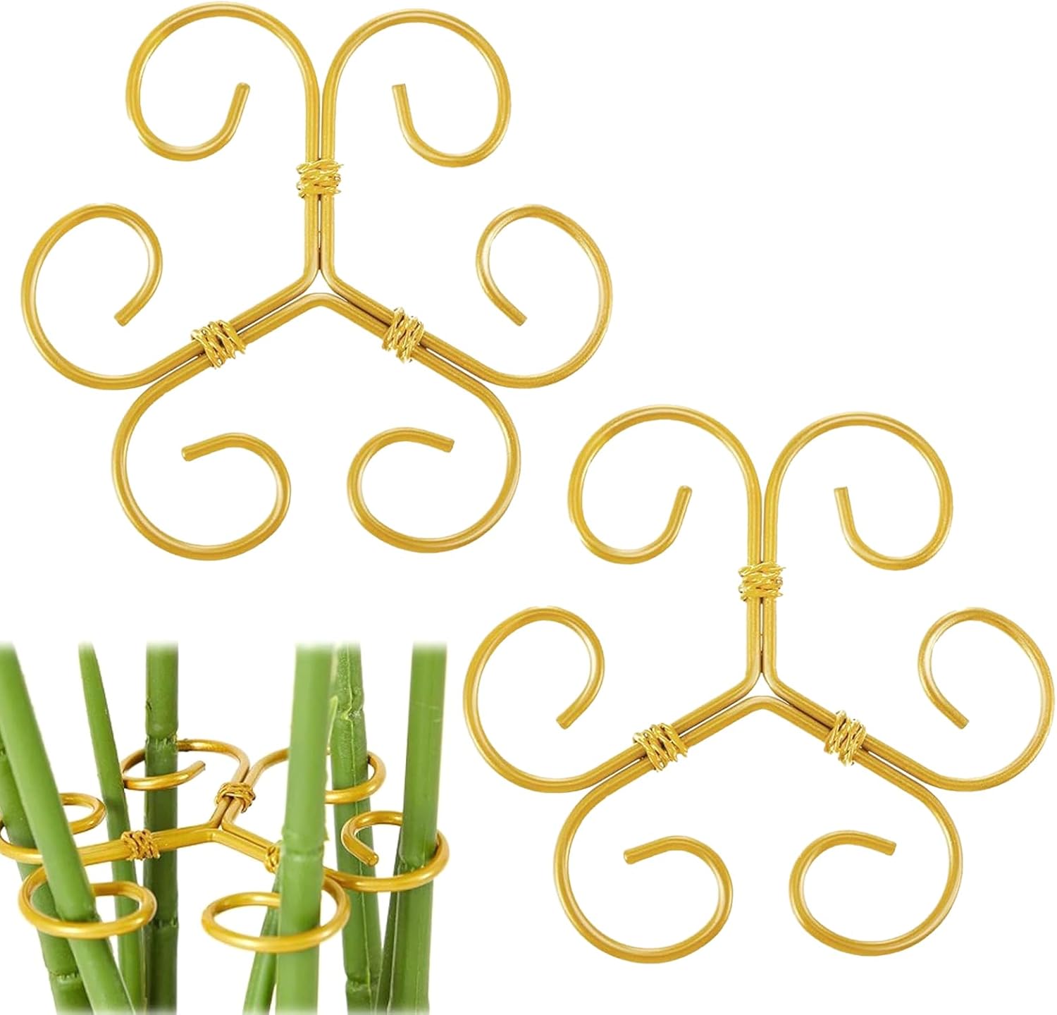 【楽天市場】観葉植物 支柱 植物茎サポート 支柱園芸 2個セット 植物転倒防止 手で調整可能 頑丈で耐久性 再利用可能 観葉植物/鉢植え/花 枝葉の調整 植物支柱 花支え 支柱 園芸用品 ...