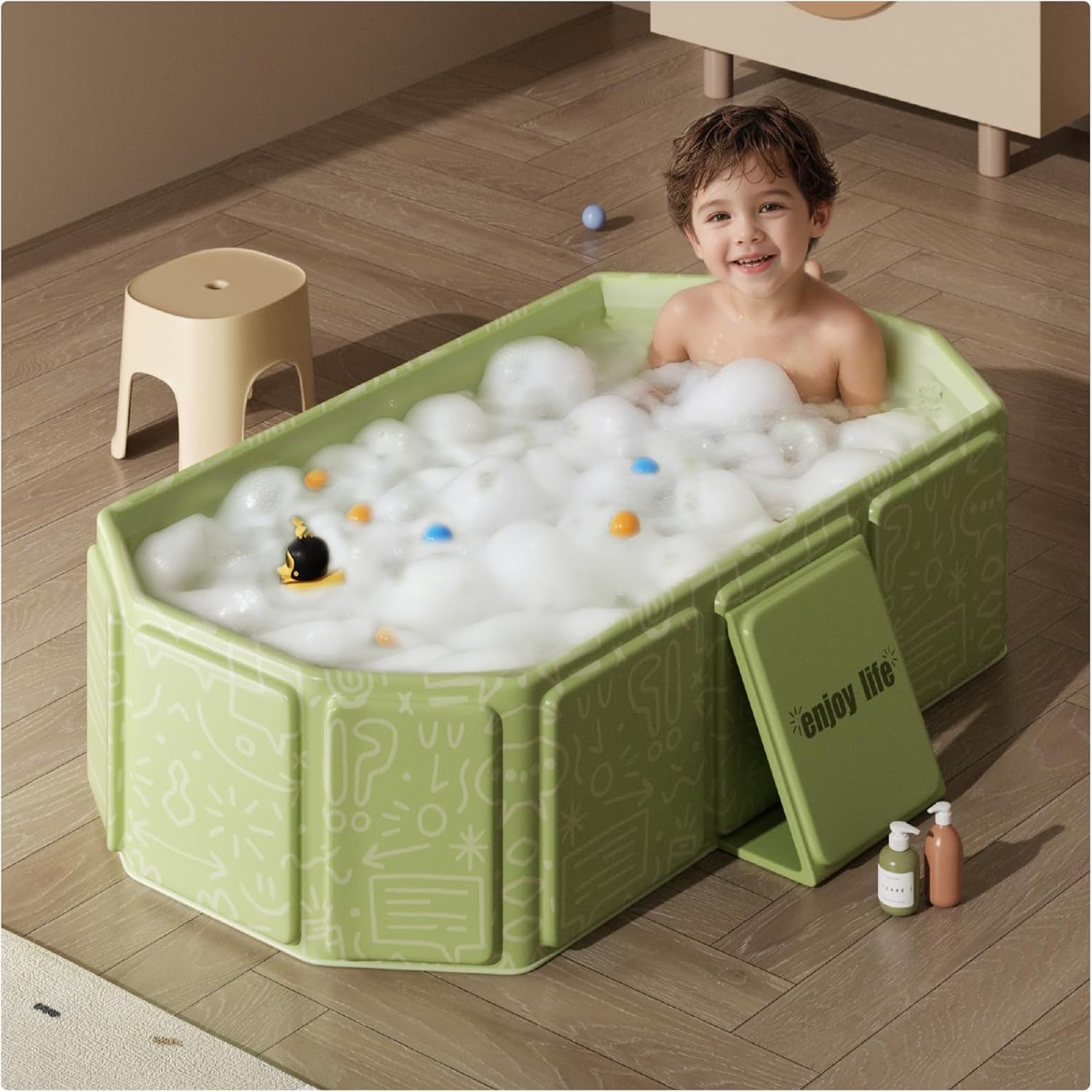 【楽天市場】ベビーバス 折り畳み ポータブル バスタブ 沐浴 ベビーバス 赤ちゃん お風呂 猫犬 お風呂 子供用 ペット用 折りたたみ 簡易浴槽 収納簡単 持運び便利 内外に適用 安全素材 ...