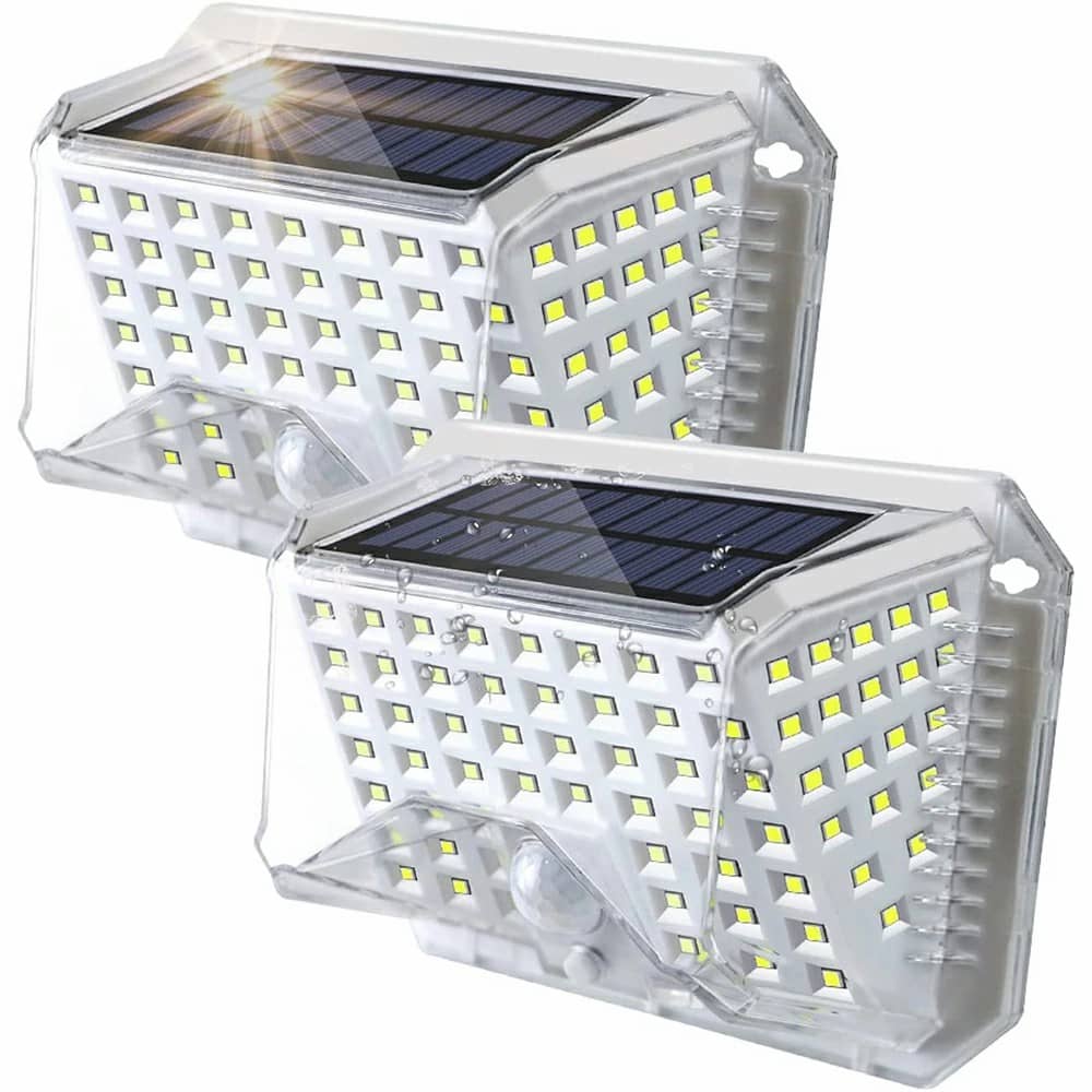 【楽天市場】ソーラーライト センサーライト 人体センサーライト 屋外防水 ヒューマンセンサー LED照明 300度 広角照明 3スマートモード 2パック 防水 防犯ライト 自動点灯 屋外照明 ...