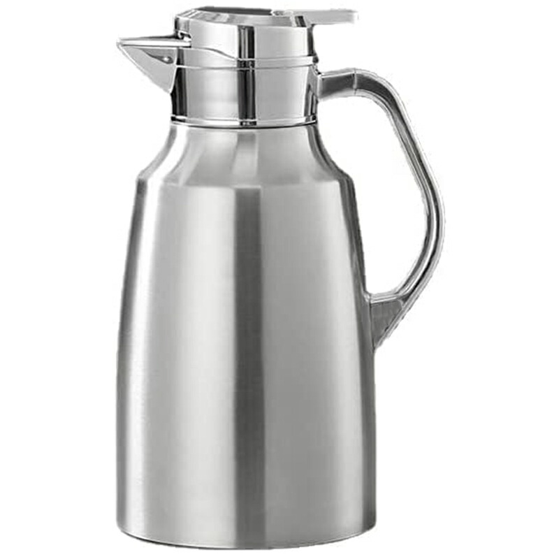 【楽天市場】1.5L/2L 保温ポット 卓上ポット 真空断熱ポット 茶漉し付き 304ステンレス真空断熱鍋 業務用 家庭用 ケトル コーヒーポット 二層断熱：FINTRUE