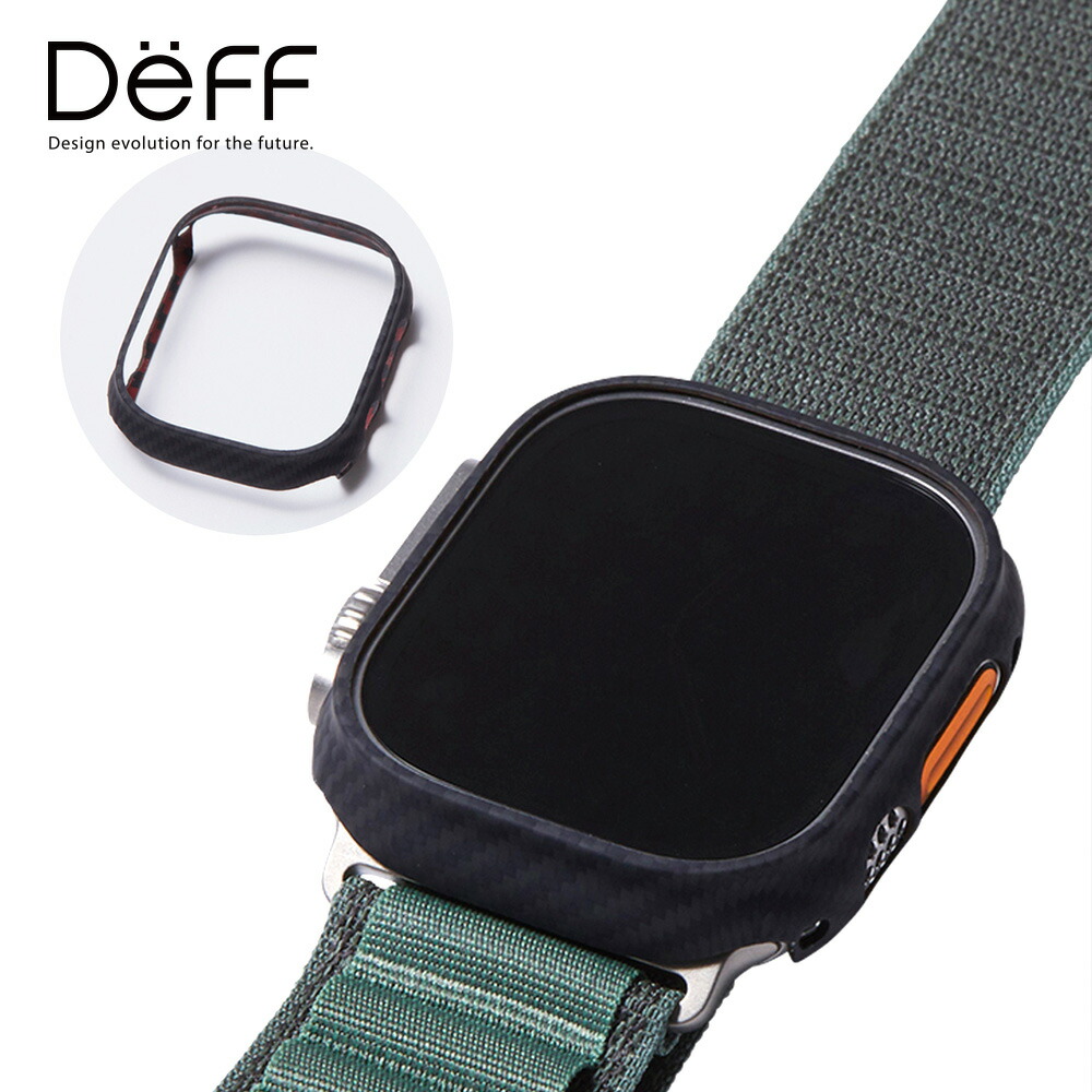【楽天市場】Deff ディーフ 軽量 極薄 堅牢ケース 保護カバー DURO Apple Watch Ultra / Ultra2 ...