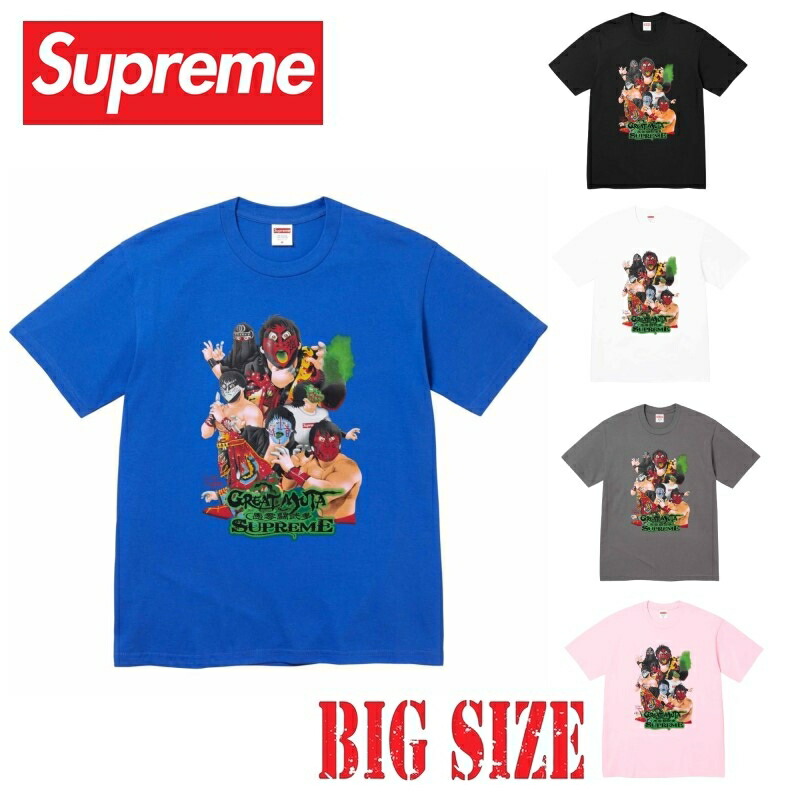 【楽天市場】大きいサイズ メンズ Supreme シュプリーム Muta Tee 半袖Tシャツ XL XXL：BigSize DEF 大きい ...