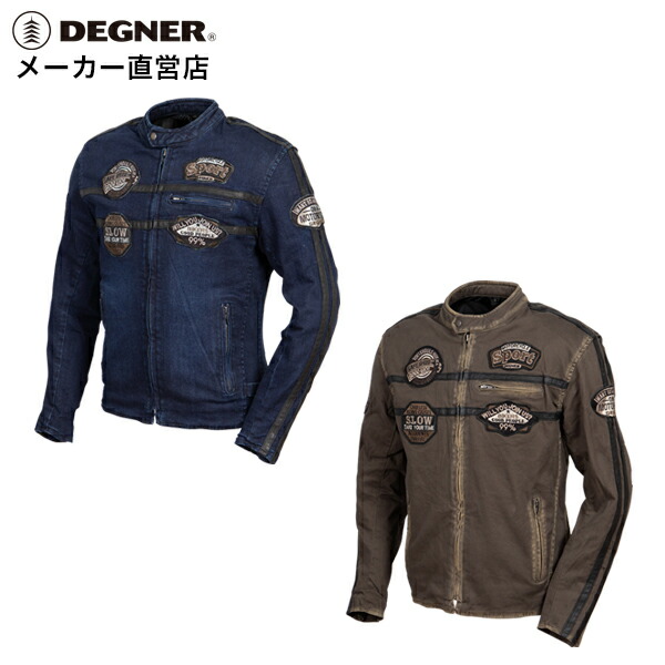 【楽天市場】デグナー DEGNER コットンジャケット 23SJ-6 メンズ 夏【無料ラッピング】：デグナー通販（レザージャケット）