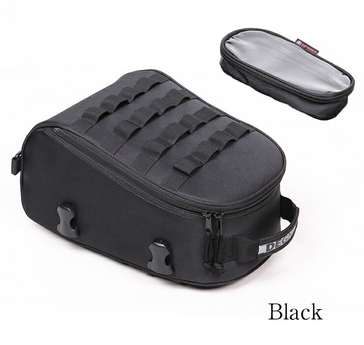 【楽天市場】デグナー DEGNER シートバッグ タンクバッグ NB-173 ブラック 2WAY 10L：デグナー通販（レザージャケット）