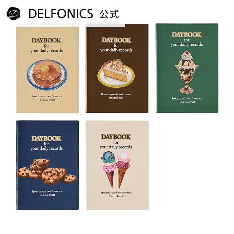 【楽天市場】【手帳2026 公式ショップ】B6 マンスリー アメリカンスイーツ【DELFONICS（デルフォニックス）】：DELFONICS WEB SHOP 楽天市場店