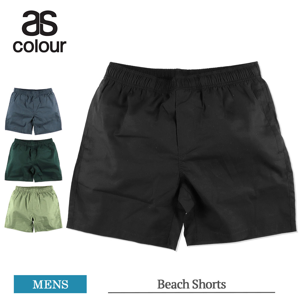【楽天市場】エーエスカラー AS COLOUR 5903 Beach Shorts ビーチ ショーツ メンズ ショートパンツ ハーフパンツ ...