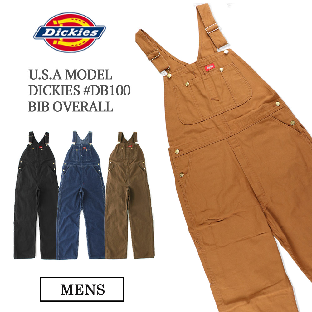 【楽天市場】DICKIES Indigo Bib Overalls ディッキーズ デニム ビブ オーバーオール デニム つなぎ USAモデル DB100：デリシャス USA直輸入 セレクト