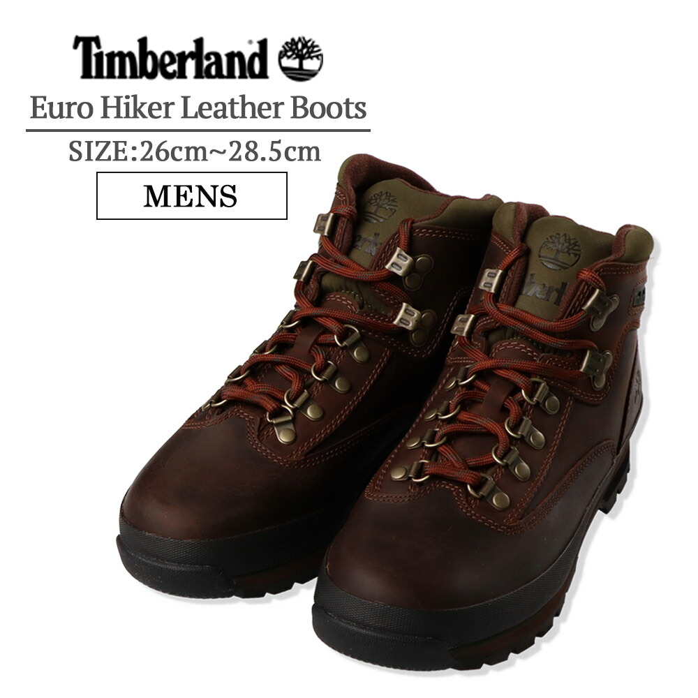 【楽天市場】TIMBERLAND Euro Hiker Leather Boots 95100 ティンバーランド メンズ ユーロ ハイカー ...