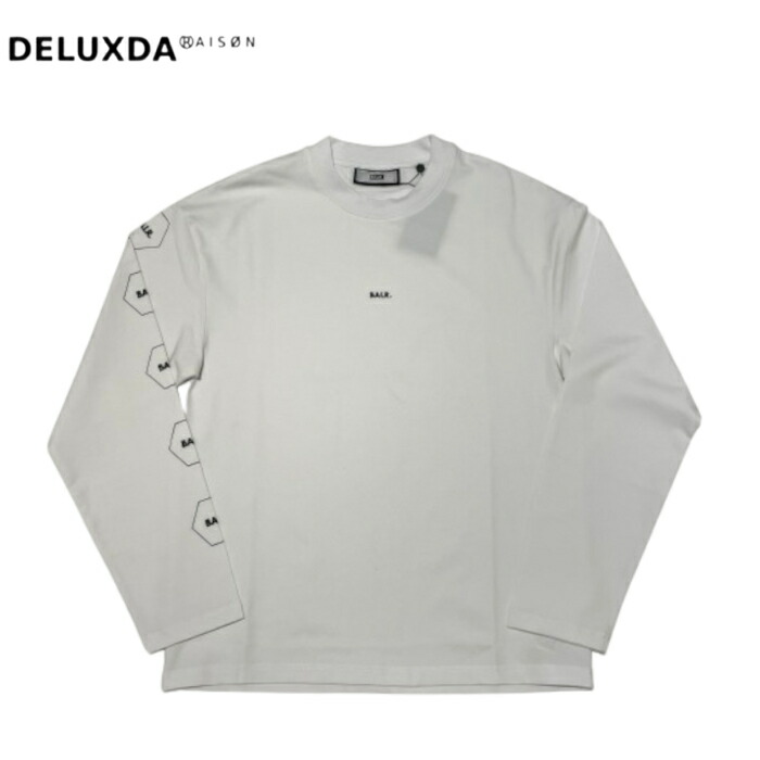 【楽天市場】【BALR. / ボーラー】【日本限定】B1111 1055 BOX FIT LOGO LONGSLEEVE T-SHIRT ロン ...