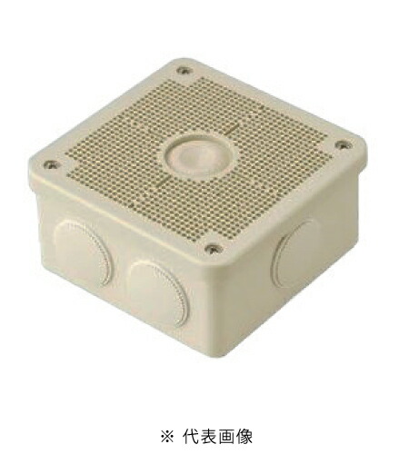 【楽天市場】未来工業 PV4B-ANFJ 露出用四角ボックス 取付自在蓋 色 ベージュ：電材BlueWood