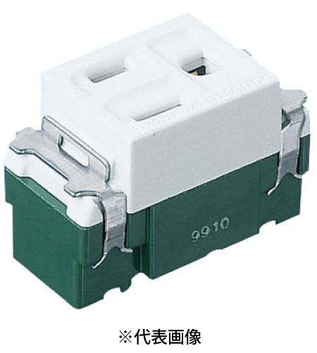 【楽天市場】パナソニック WN1101SW 埋込シングル接地コンセント 15A 125V AC 色 ホワイト インボイス対応・領収書発行可 ...