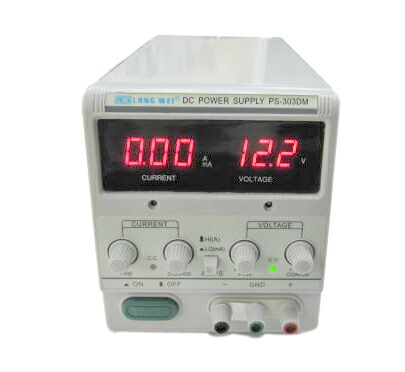 【楽天市場】デジタル可変式スイッチング電源（0-30V/3A)PS-303DM：デンシ電気店
