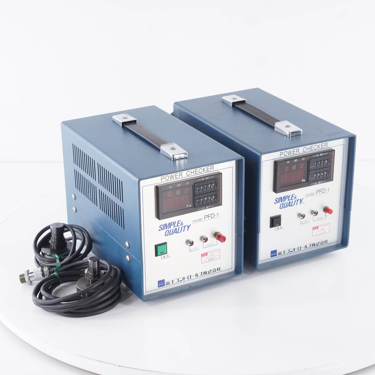 【楽天市場】【中古】[DW]8日保証 2台セット FCC PFD-1 POWER CHECKER パワーチェッカー [04712-0039 ...