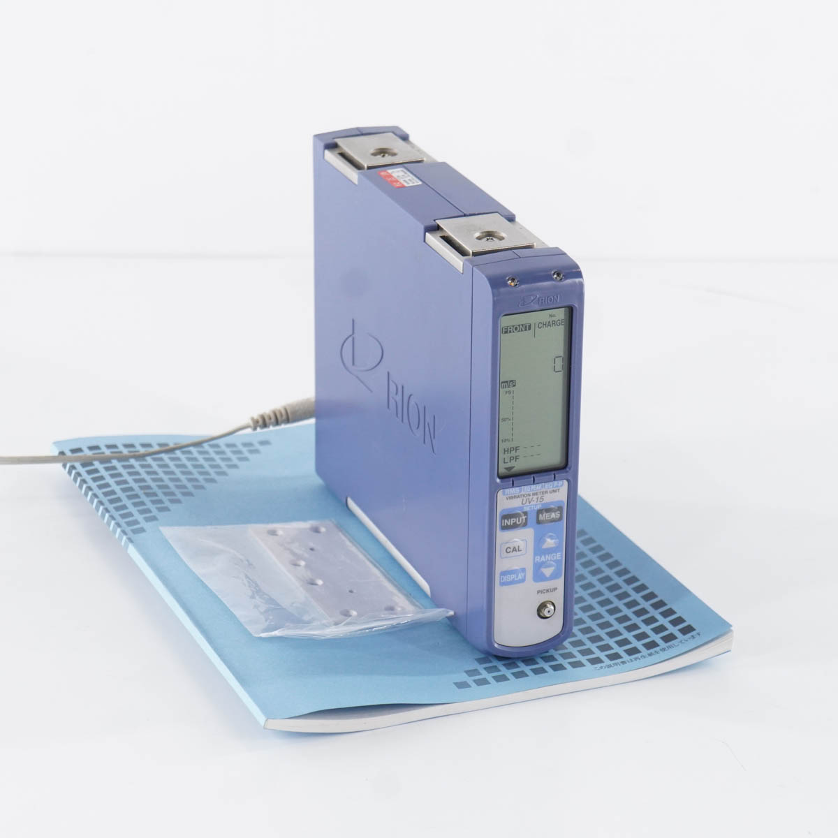 【楽天市場】【中古】[DW]8日保証 2台入荷 校正2023年7月まで有効 RION UV-15 VIBRATION METER UNIT 取扱説明書 [04779-0761]：デンタショップ