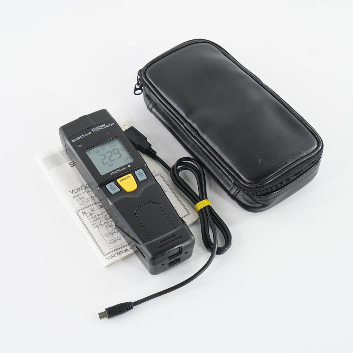 【楽天市場】【中古】[DW]8日保証 YOKOGAWA 53006 EMISSION THERMOMETER 取扱説明書 [04885-0079]：デンタショップ