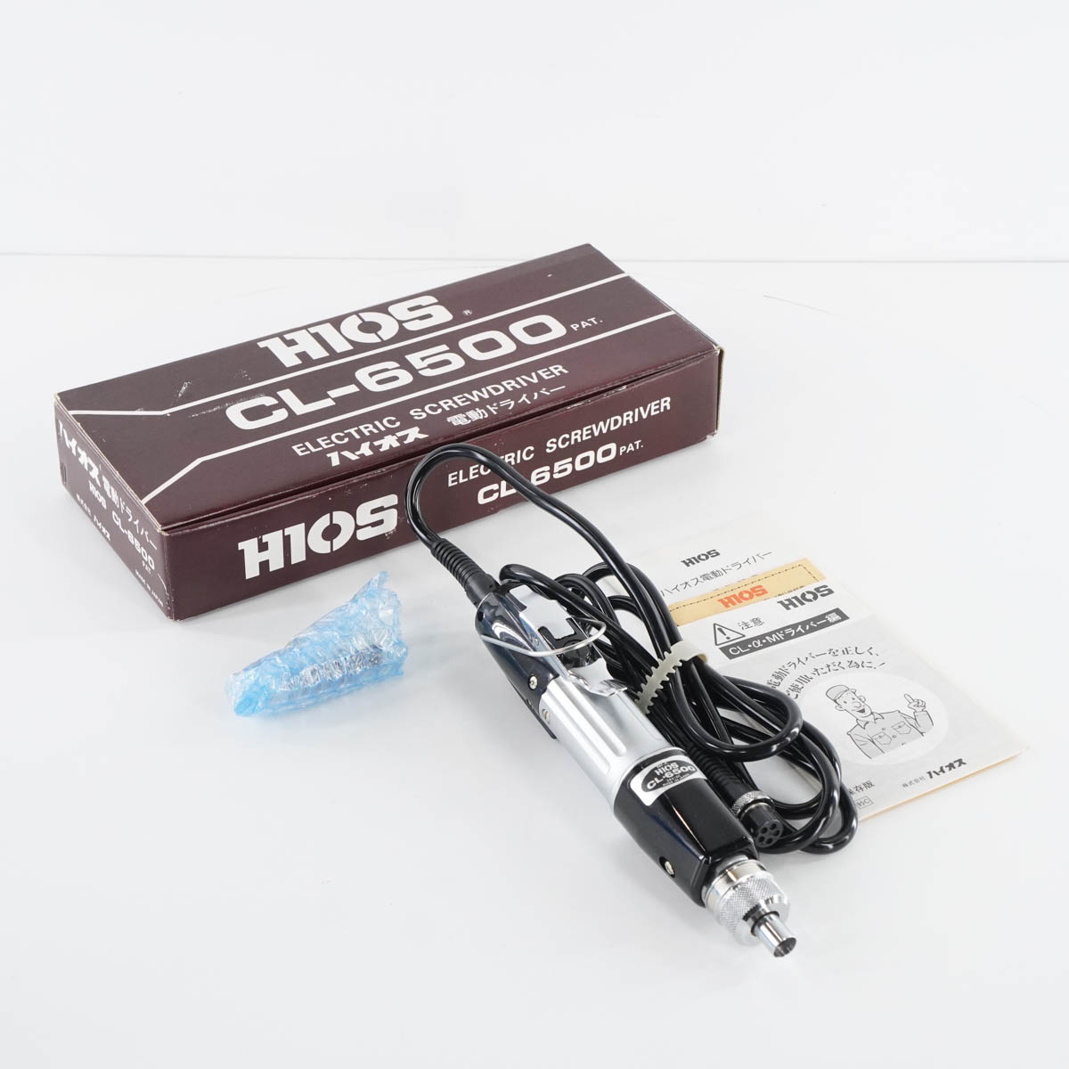 【楽天市場】【中古】[PG]8日保証 HIOS CL-6500 電動ドライバー ELECTRIC SCREWDRIVER 取扱説明書 ...