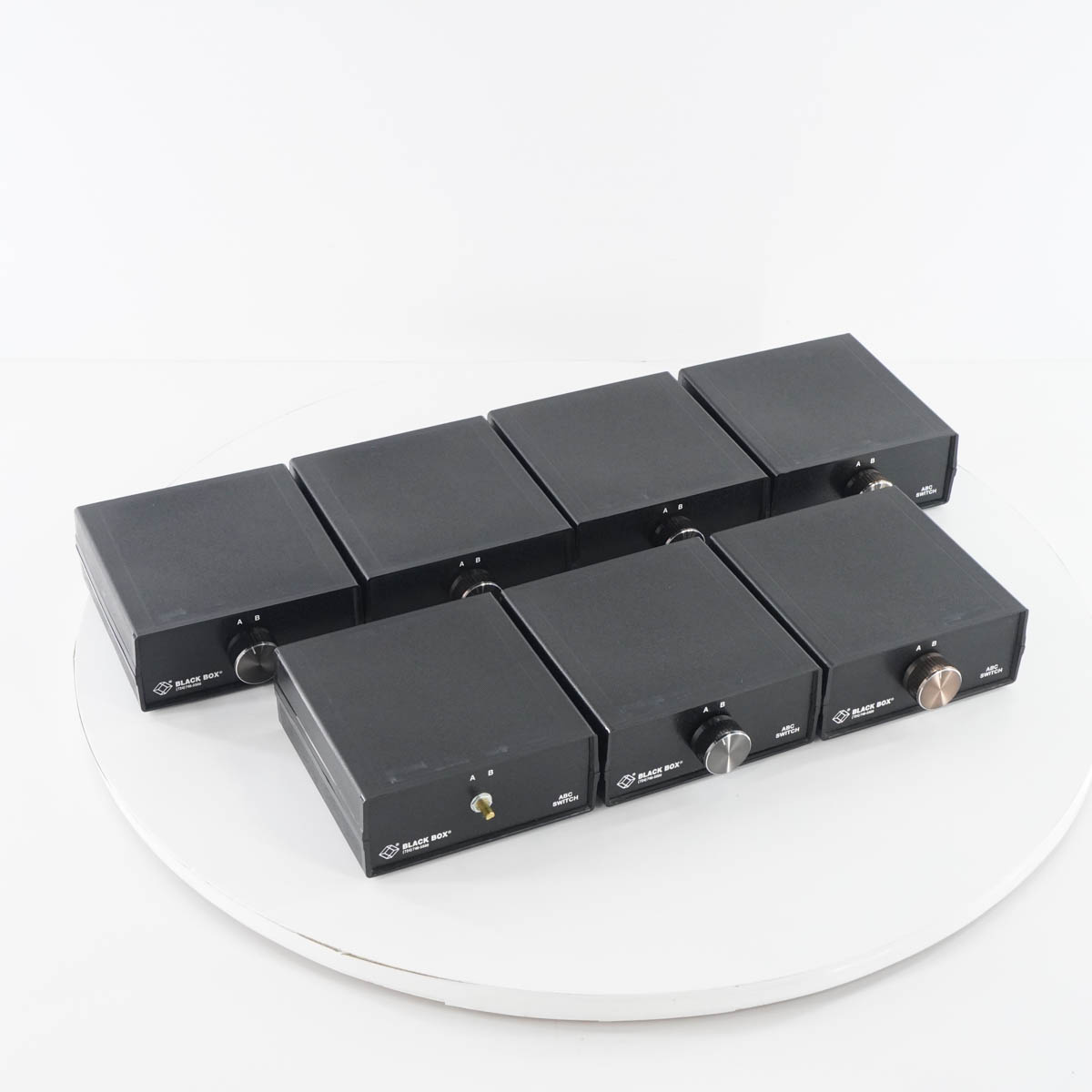 【楽天市場】【中古】[PG]8日保証 7台セット BLACK BOX SWJ-100A ABCスイッチ ABC SWITCH 10 ...