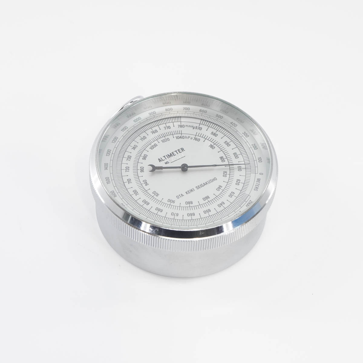 【楽天市場】【中古】[PG]8日保証 OTA KEIKI 10-25 ALTIMETER 高度目盛付アネロイド気圧計 2500m [05150 ...