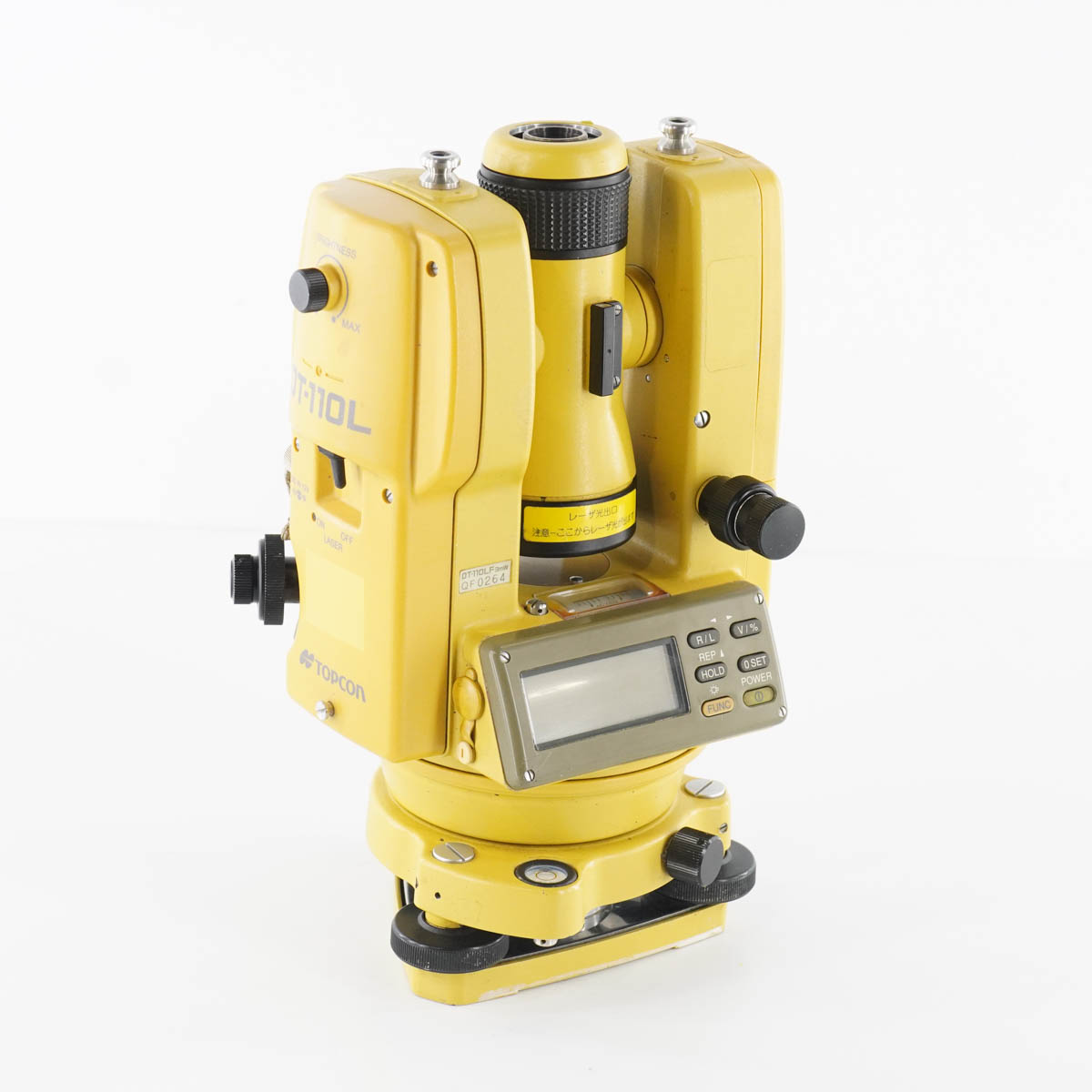 【楽天市場】【中古】[JB]現状販売 TOPCON DT-110LF 3mw LASER THEODOLITE レーザーセオドライト ...