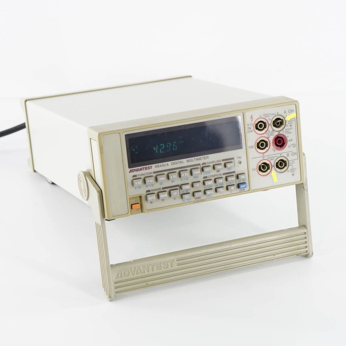 【楽天市場】【中古】[JB]現状販売 ADVANTEST R6452A DIGITAL MULTIMETER デジタルマルチメーター ...