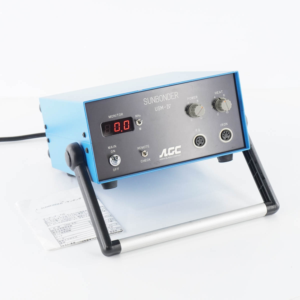 【楽天市場】【中古】[DW]8日保証 ASAHI GLASS AGC USM-IV SUNBONDER 超音波ハンダ付け装置 サンボンダー ...