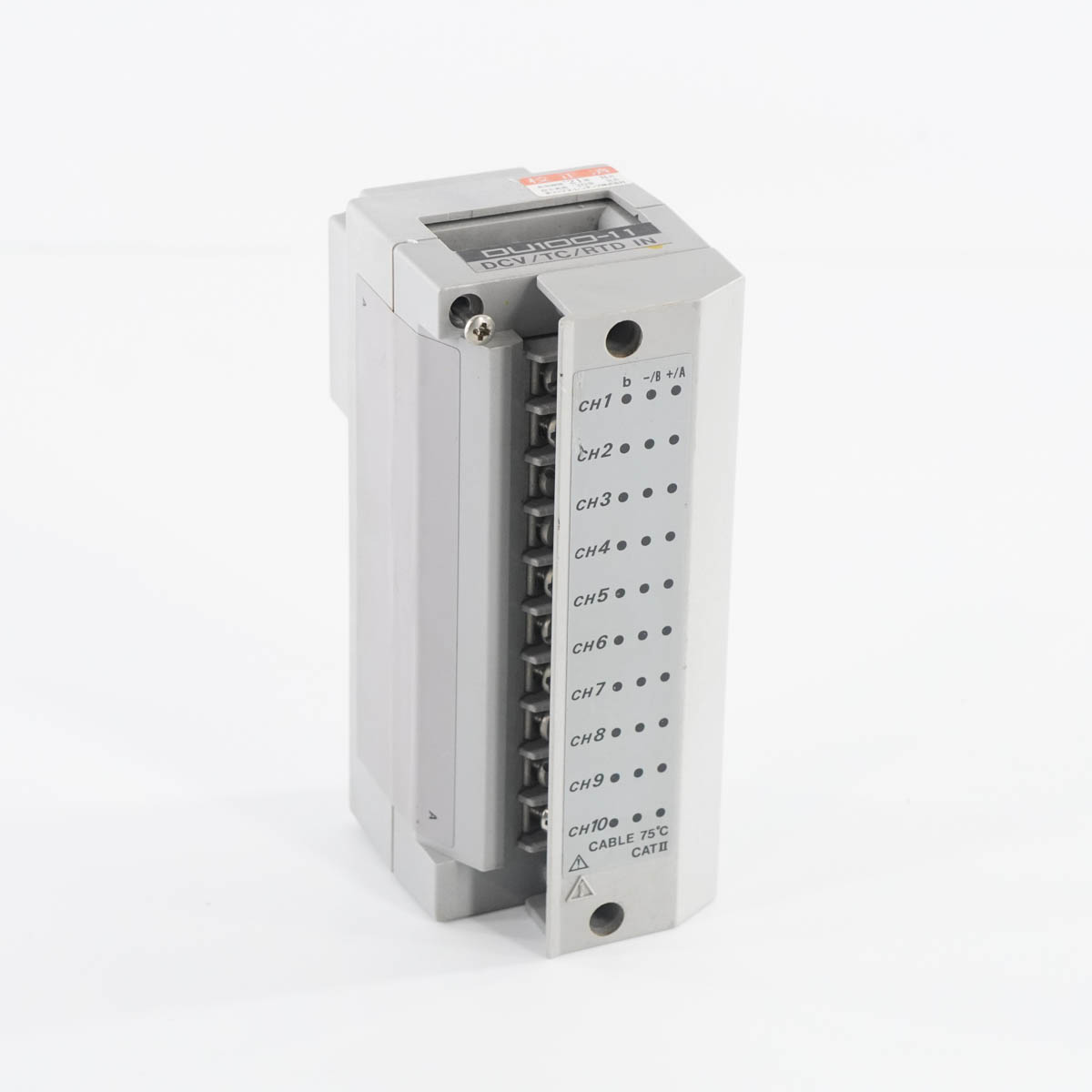 【楽天市場】【中古】[DW]8日保証 08/2020CAL YOKOGAWA DU100-11 DCV/TC/RTD IN ユニバーサル入力 ...