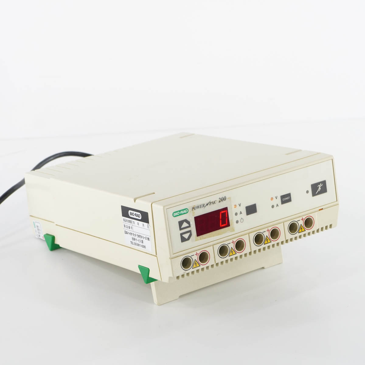 【楽天市場】【中古】[DW]8日保証 BIO-RAD Power Pac 200 パワーパック Power Supply パワーサプライ 電源 ...