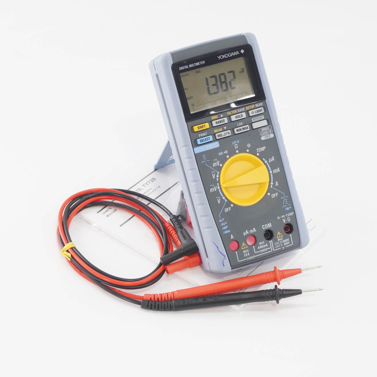 【楽天市場】【中古】[JB]現状販売 YOKOGAWA TY720 DIGITAL MULTIMETER デジタルマルチメーター 取扱説明書 ...