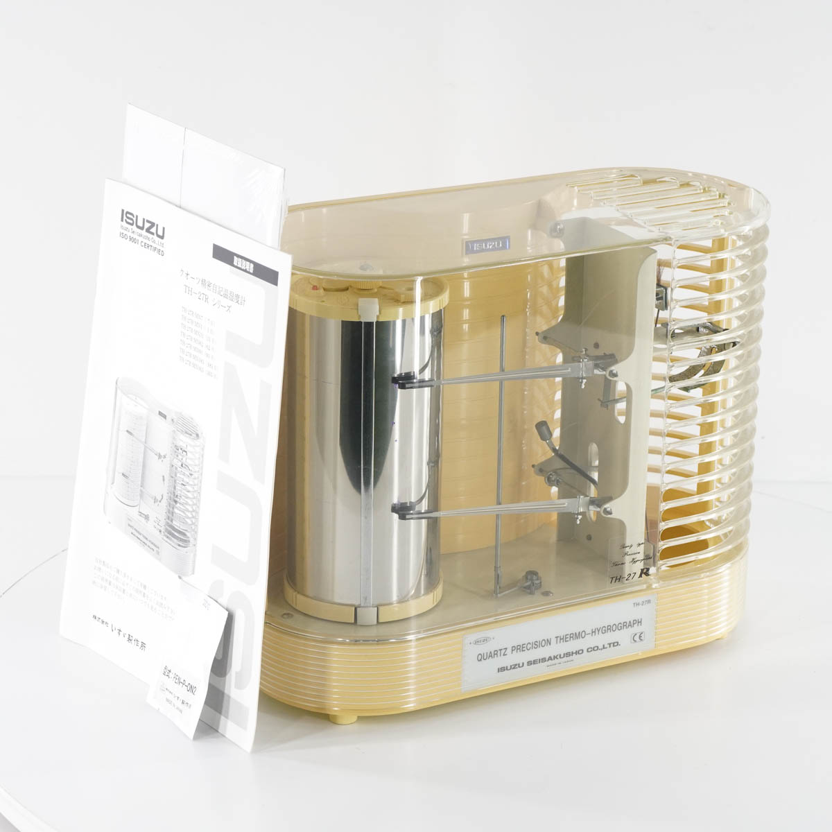 【楽天市場】【中古】[DW]8日保証 ISUZU TH-27R QUARTZ PRECISION THERMO-HYGROGRAPH 自記温 ...