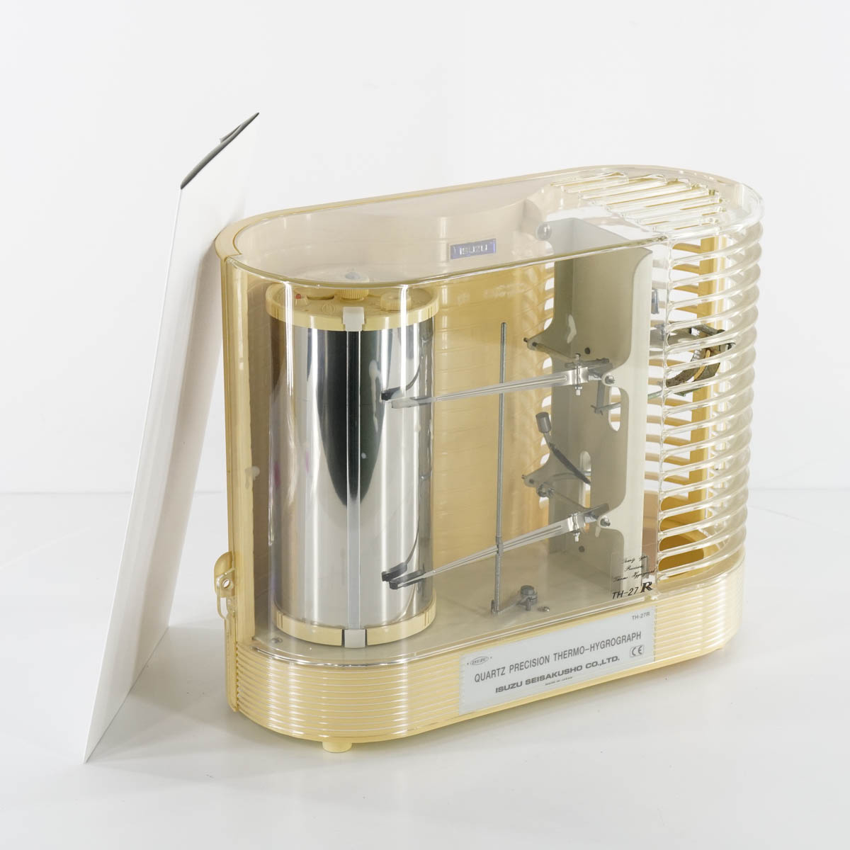 【楽天市場】【中古】[DW]8日保証 ISUZU TH-27R QUARTZ PRECISION THERMO-HYGROGRAPH 自記温湿度計 気象観測器 取扱説明書 [05267 ...
