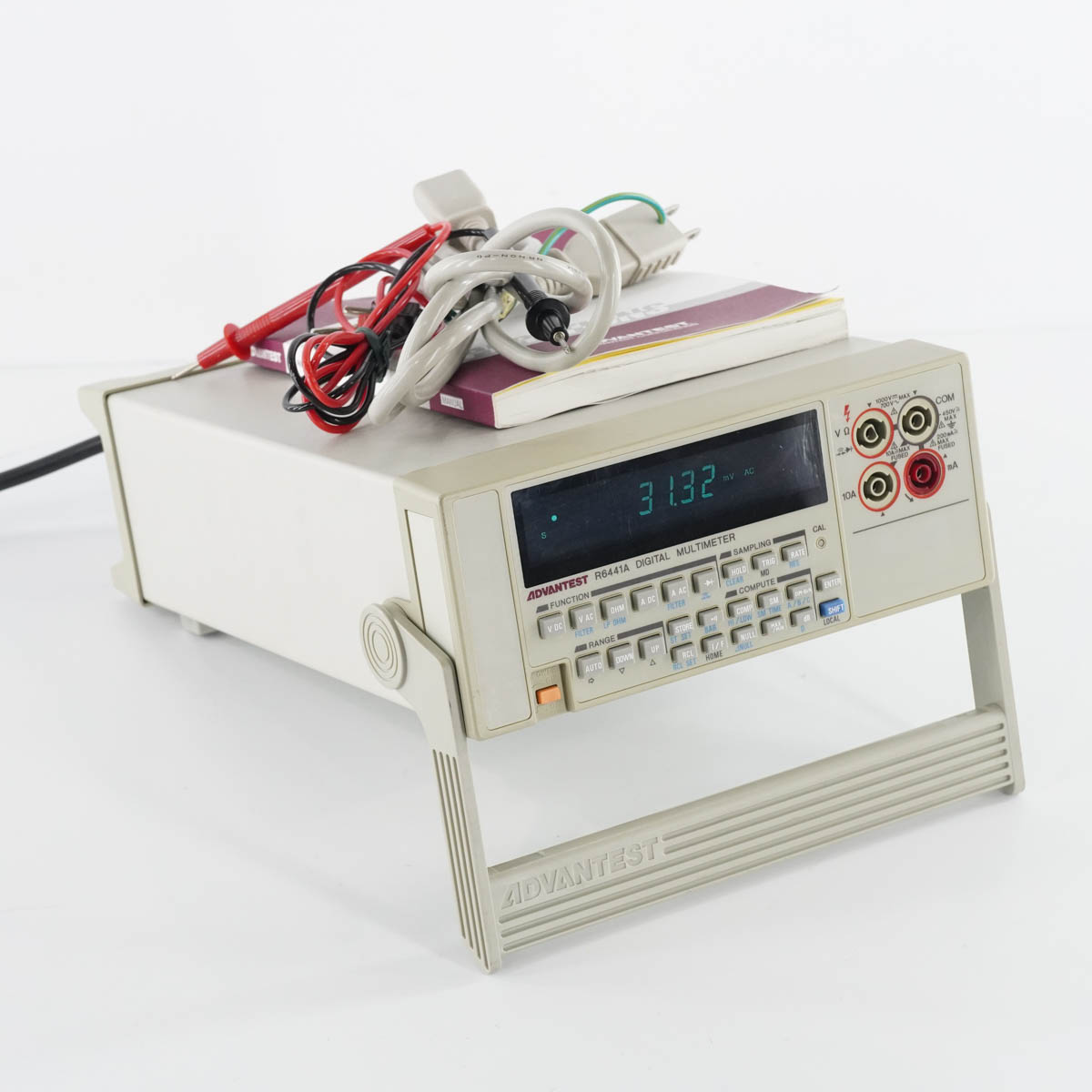 【楽天市場】【中古】[DW]8日保証 ADVANTEST R6441A DIGITAL MULTIMETER デジタルマルチメーター 電源 ...